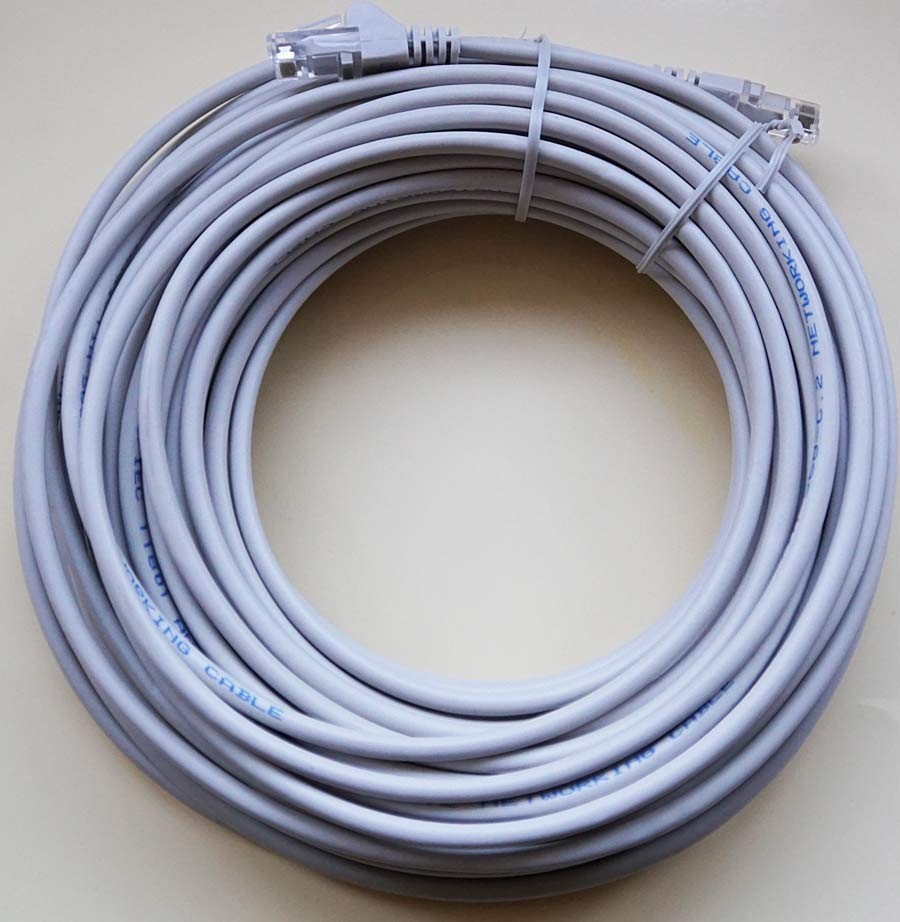 20m Cat5 Readymade Cable for computers and CCTV Cameras