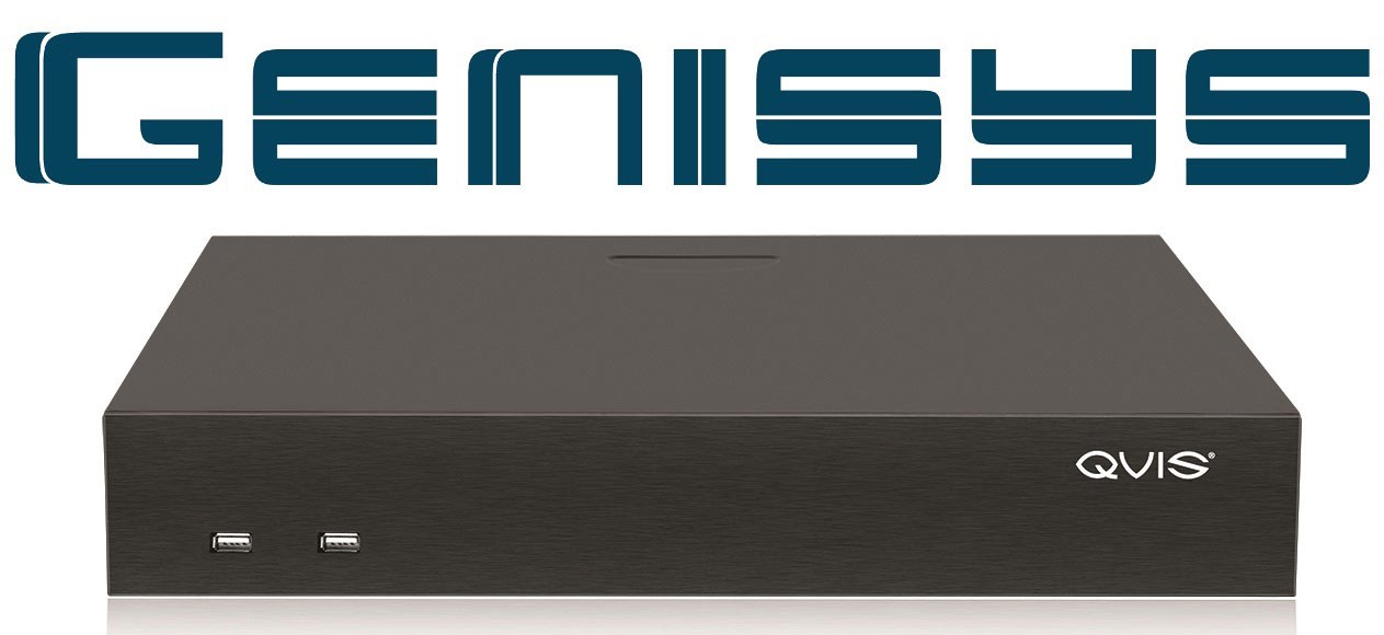 Genisys 24 Channel NVR with 24 Ports PoE QVIS IP Network Recorder